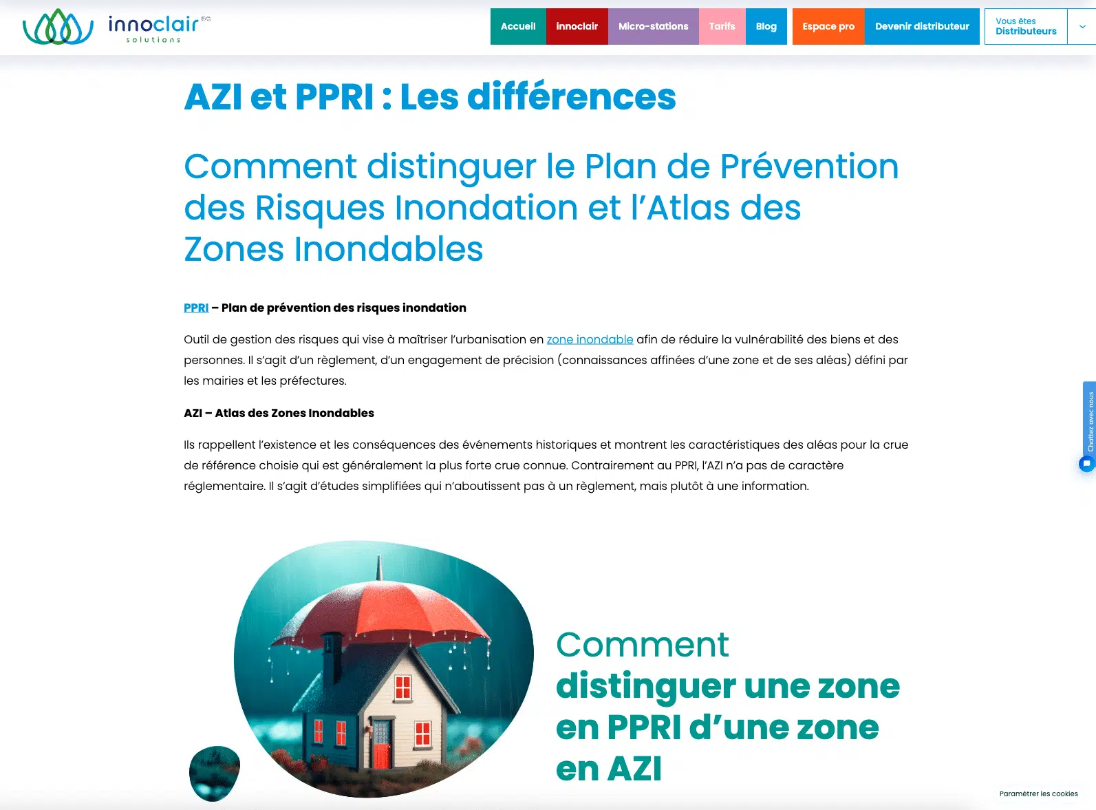 Les différences entre PPRI et AZI | innoclair